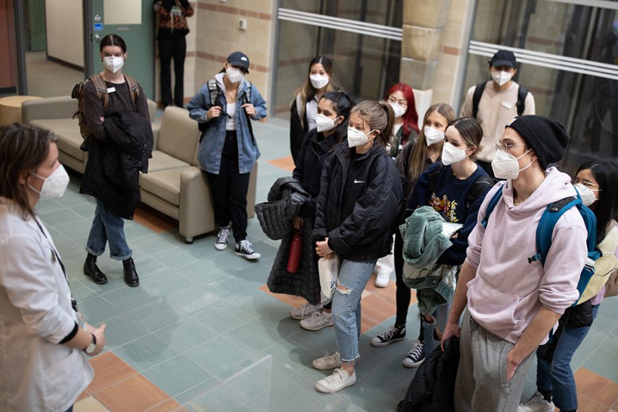 Nursing students tour building for first time following virtual ...